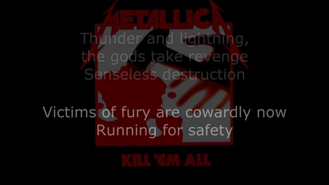 Metallica - Metal Militia Lyrics (HD) - YouTube