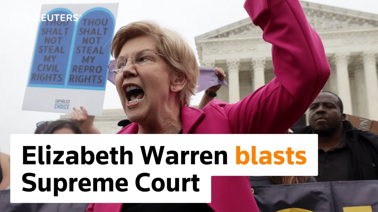 'I am angry!' - Elizabeth Warren lambasts Supreme Court - YouTube
