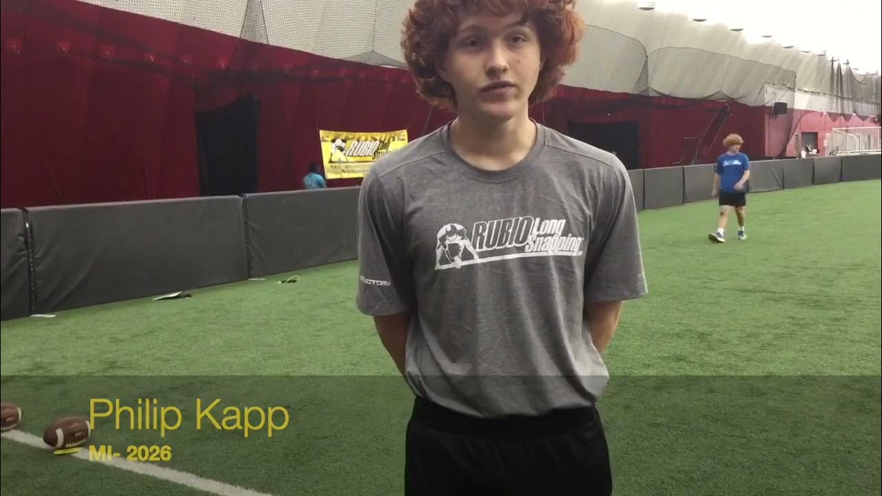 Rubio Long Snapping, Philip Kapp, December 17, 2023 - YouTube