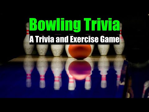 BOWLING TRIVIA - A Trivia and Exercise Game - YouTube