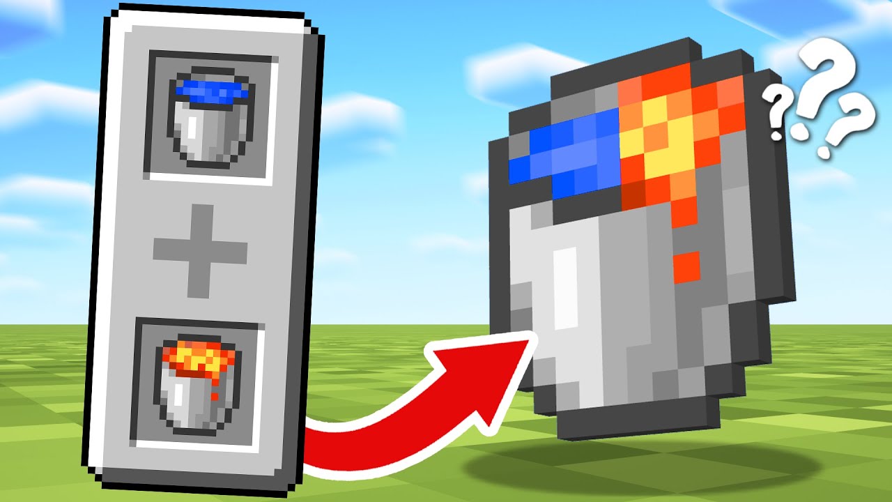 Minecraft, Aber Du Kannst OP Items Kombinieren - YouTube