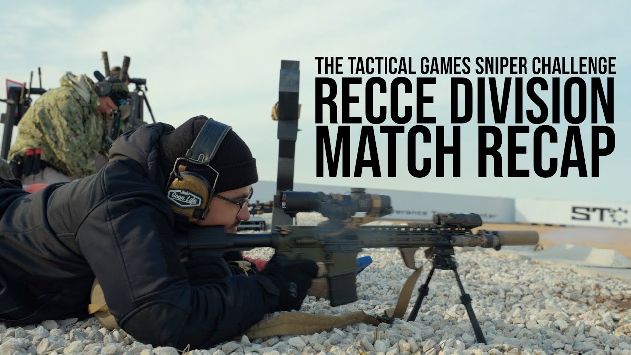 The Tactical Games Sniper Challenge: Recce Division Match Recap - YouTube