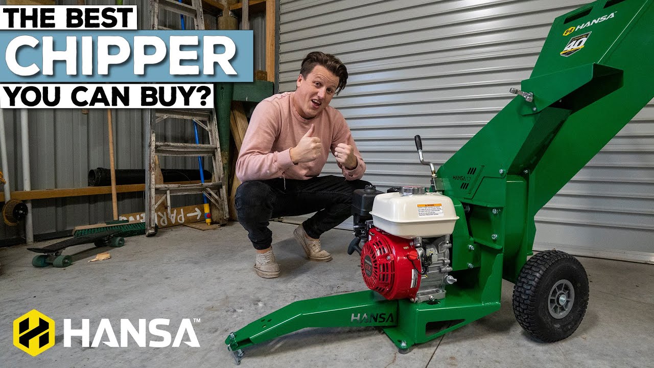 New Toy! | Hansa C7 Wood Chipper Unboxing & Review - YouTube
