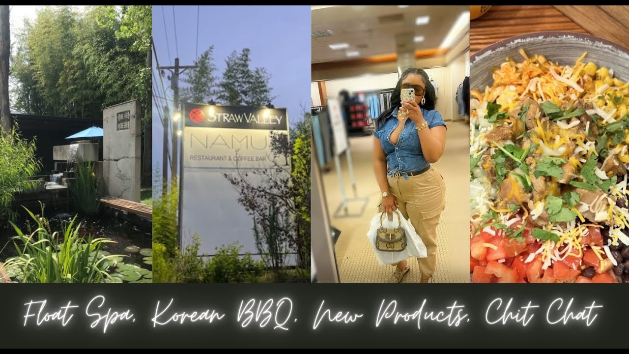 VLOG| FLOAT SPA + KOREAN BBQ + NEW PRODUCTS + CHIT CHAT - YouTube
