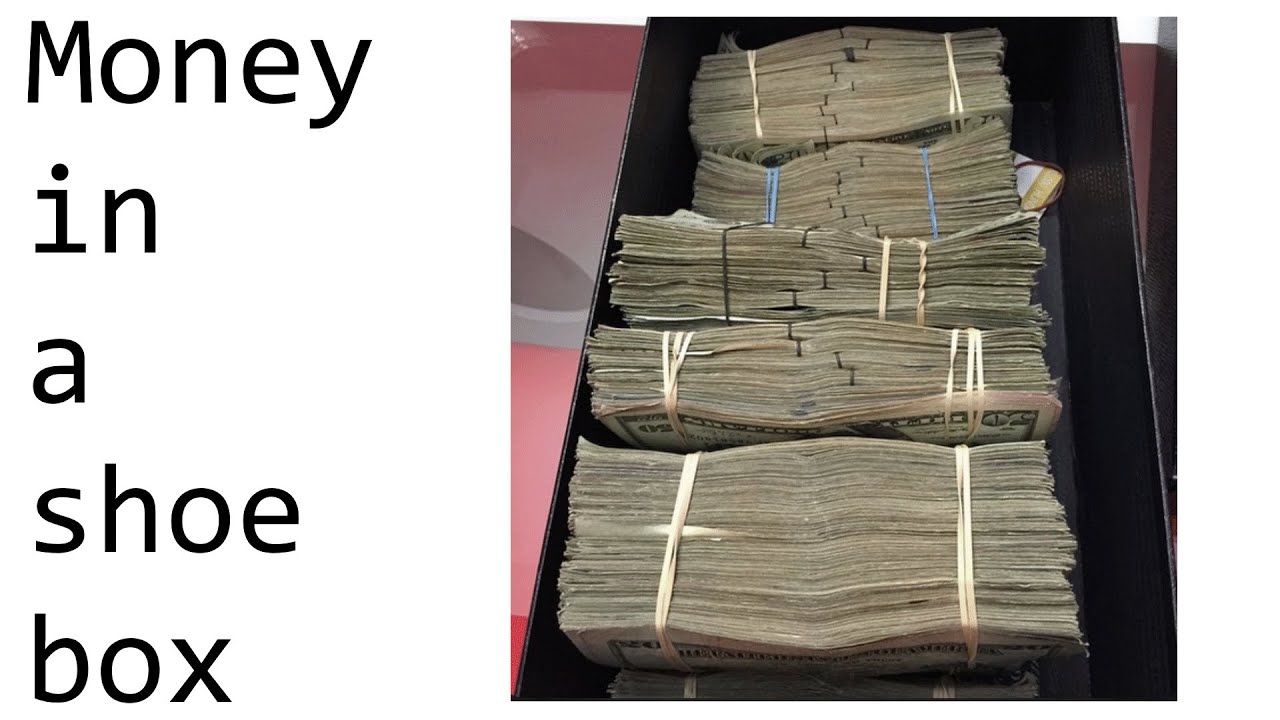 Why are people talking about money in a shoe box - YouTube