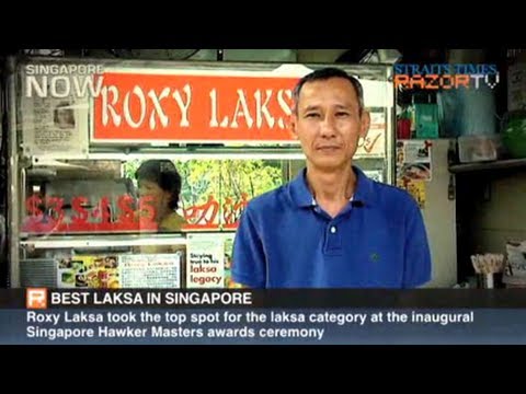 Best laksa in Singapore (Hawker Masters Awards Pt 1) - YouTube