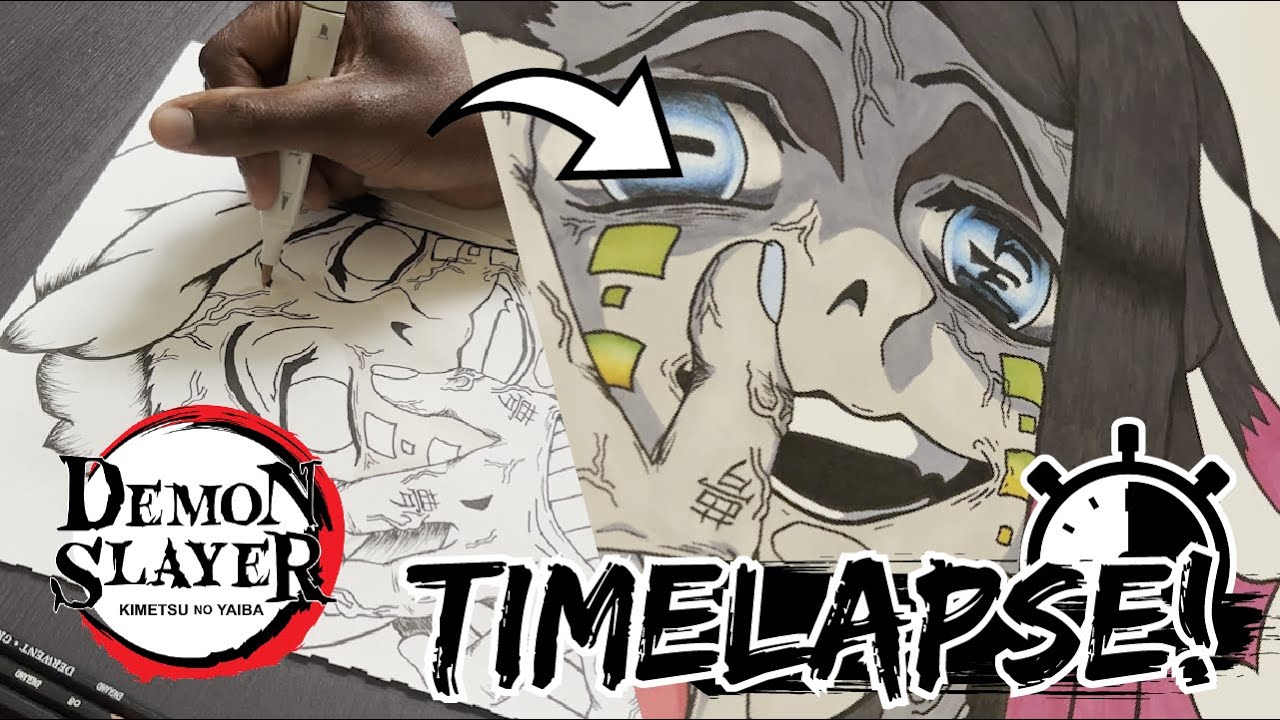 Demon Slayer | Enmu Mugen Train | Timelapse Drawing - YouTube