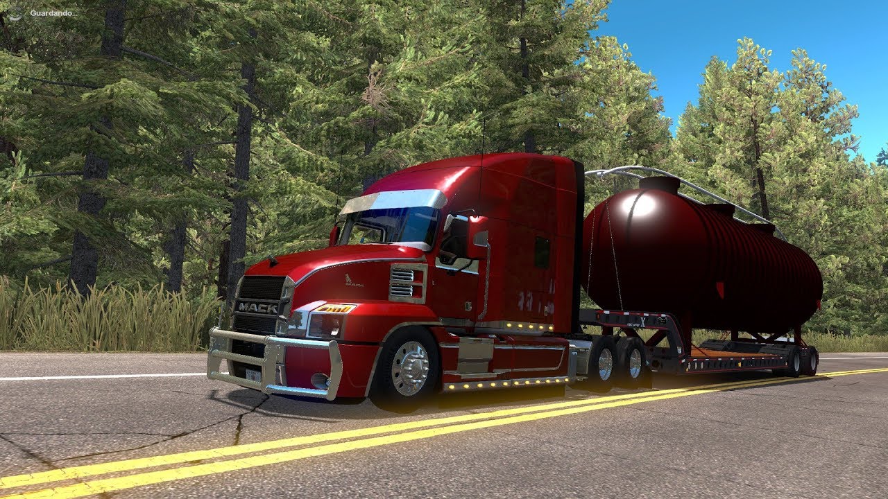 ATS | Mack Anthem Custom | Sierra Nevada | Estrenando Unidad Especial ...