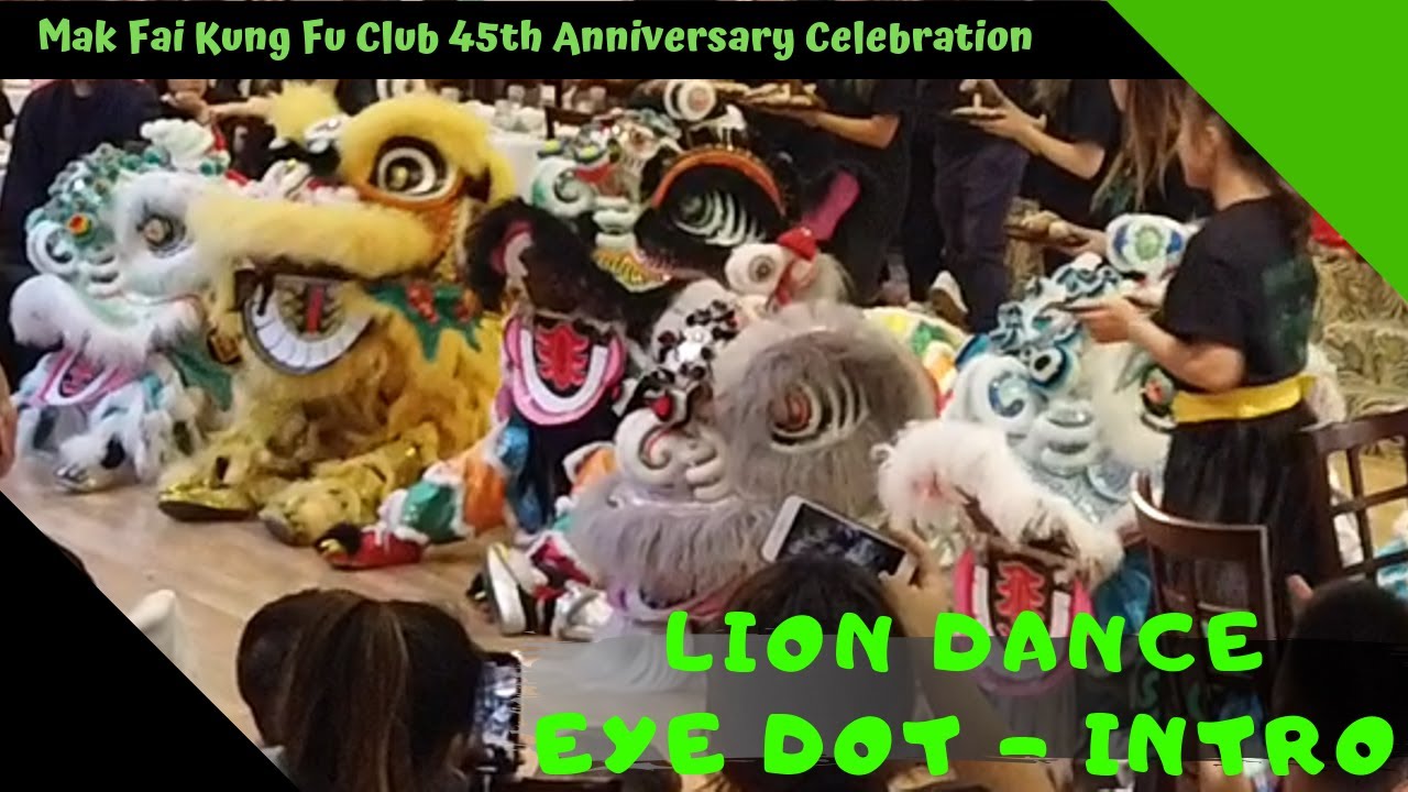 Lion Dance Eye Dot Introduction @ #MakFai45 - YouTube