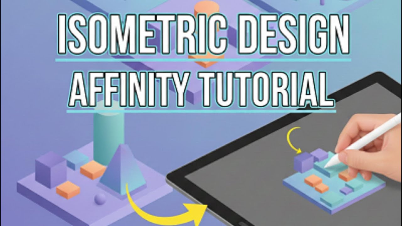 membuat desain isometric menggunakan affinity by canva #canva #tutorial ...