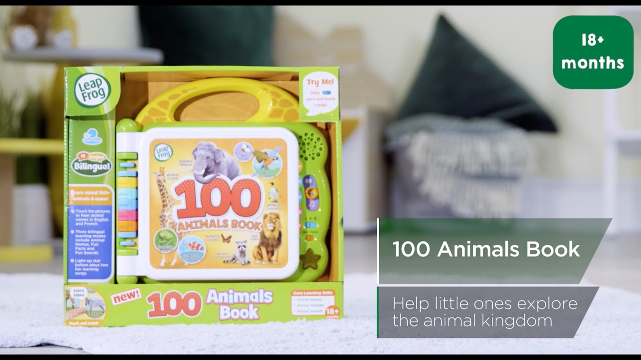 100 Animals Book | Demo Video | LeapFrog - YouTube