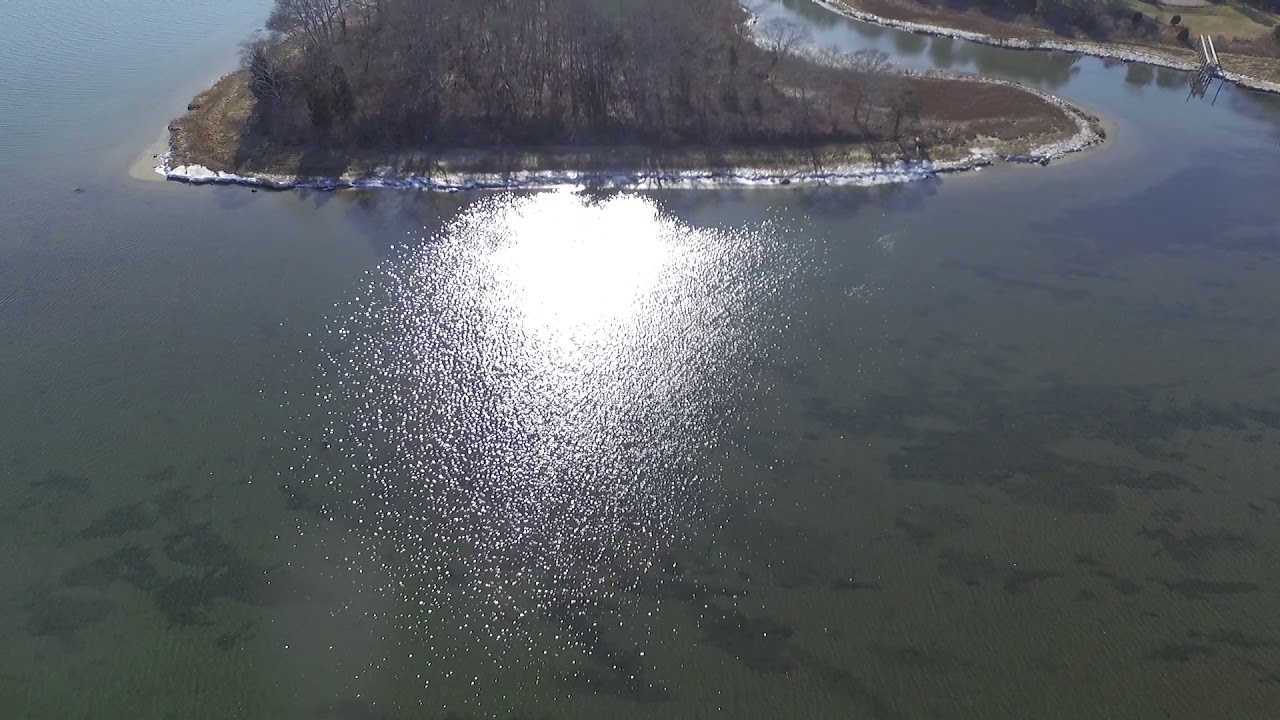 Gooseberry Island in Popponesset Bay - YouTube