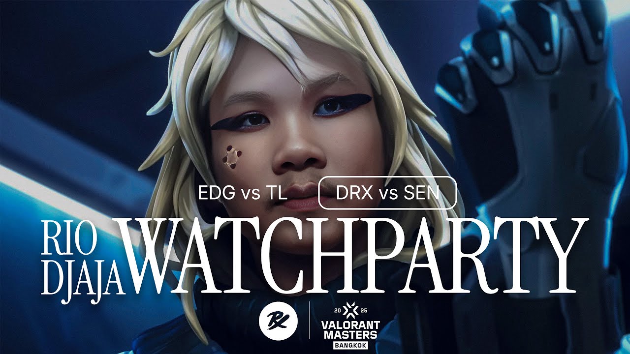 DRX vs SEN 🔴 WATCH PARTY VCT MASTER BANGKOK!🔴#masterscostream - YouTube