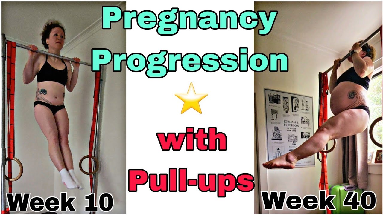 Pregnancy Progression | with Pull-ups - YouTube