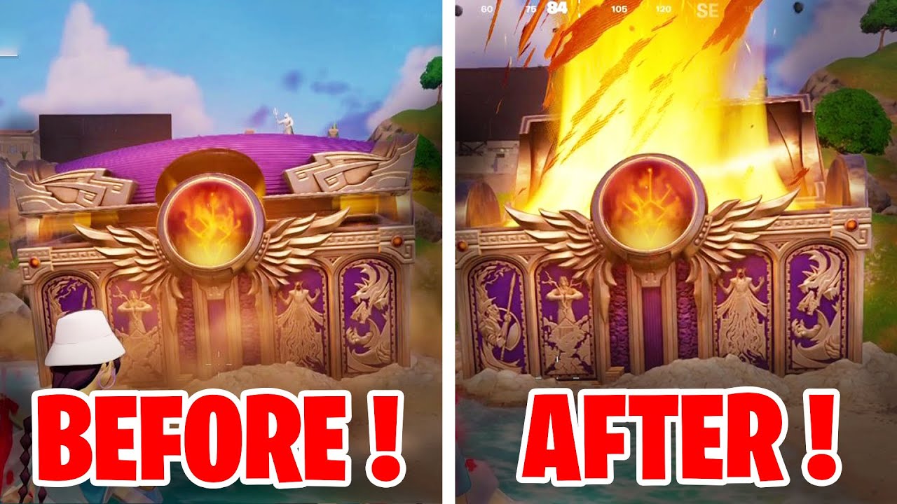 Pandora's Box Opening moment .. Fortnite Mini live event - YouTube