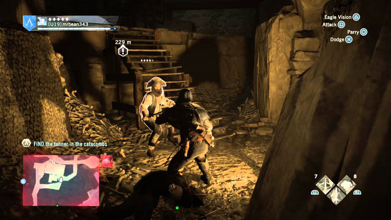 Assassin's Creed Unity - Unkillable Enemy - YouTube