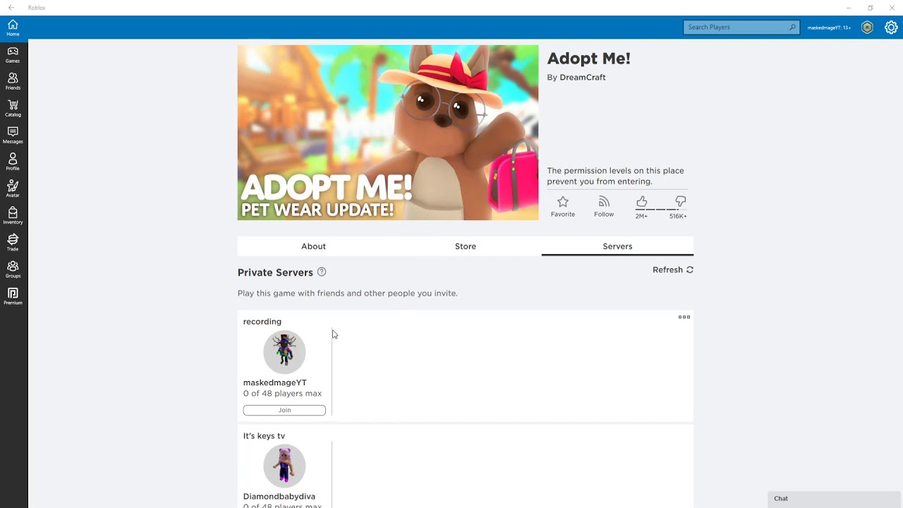 what to do if pets disappeared from your inventory adopt me (glitch ...