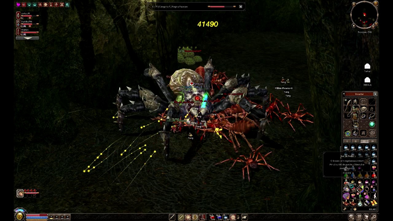 Metin2 Ro Scorpius lvl 55 pvm Regina Paianjen SD3 - YouTube