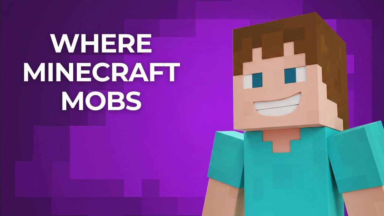 Where Minecraft Mobs - NEW! - UPDATED! 2025 - YouTube