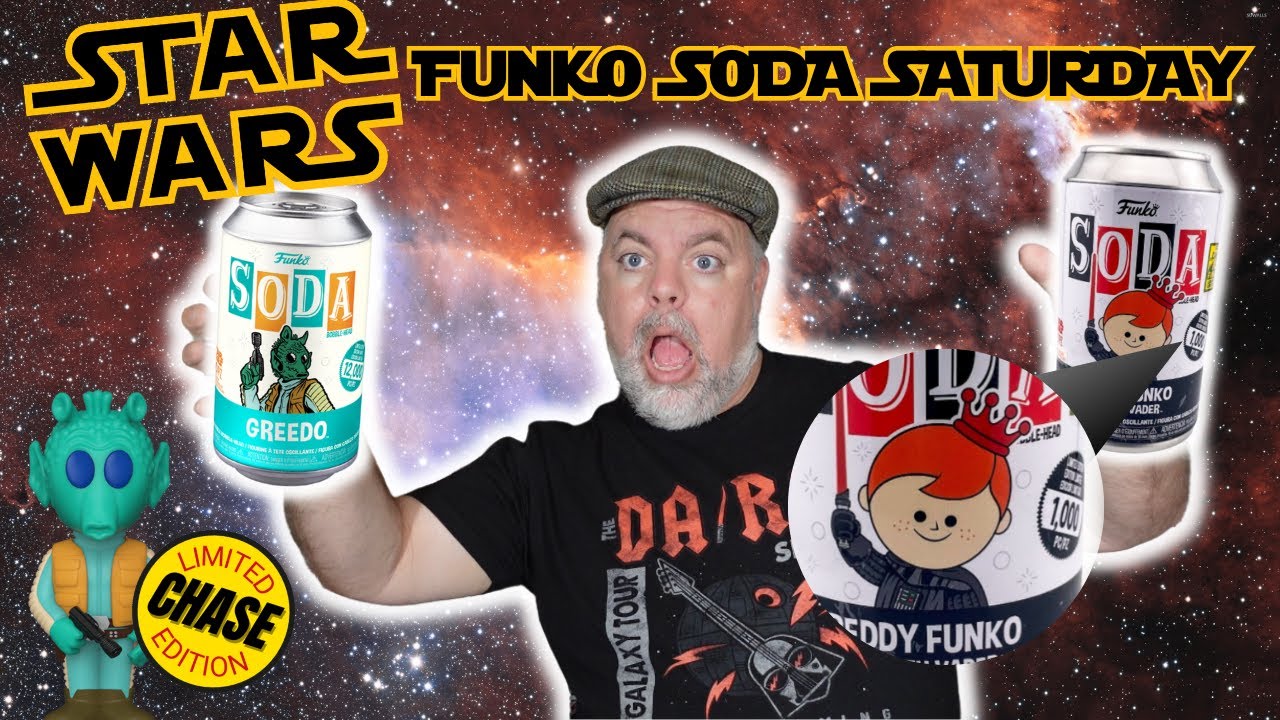 Rare Freddy Funko Star Wars Funko Soda! Star Wars Funko Soda Saturday ...