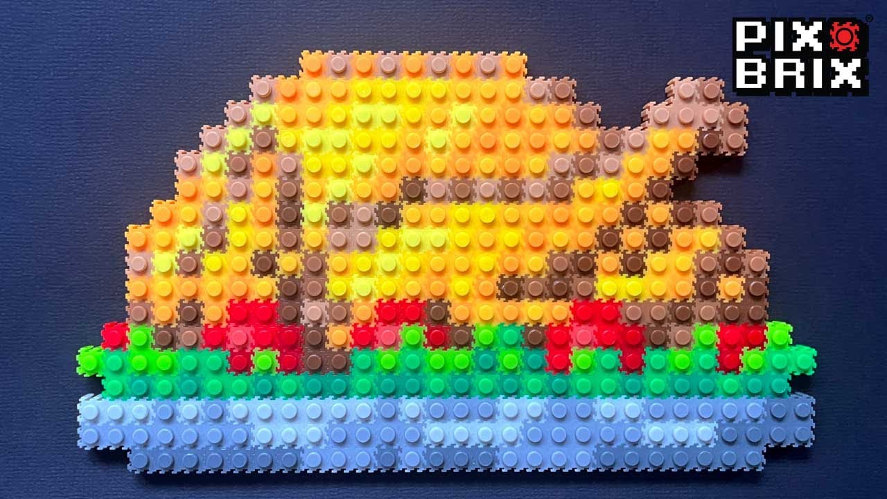 Thanksgiving Roasted Turkey 2D - Pix Brix Instructions - YouTube