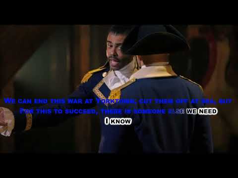 Hamilton Live - Guns and Ships (Karaoke Music Video) - YouTube