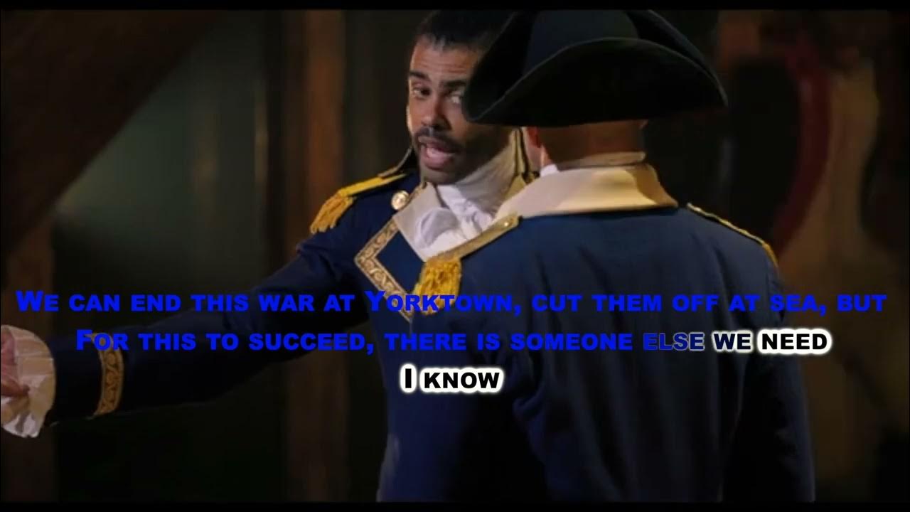 Hamilton Live - Guns and Ships (Karaoke Music Video) - YouTube