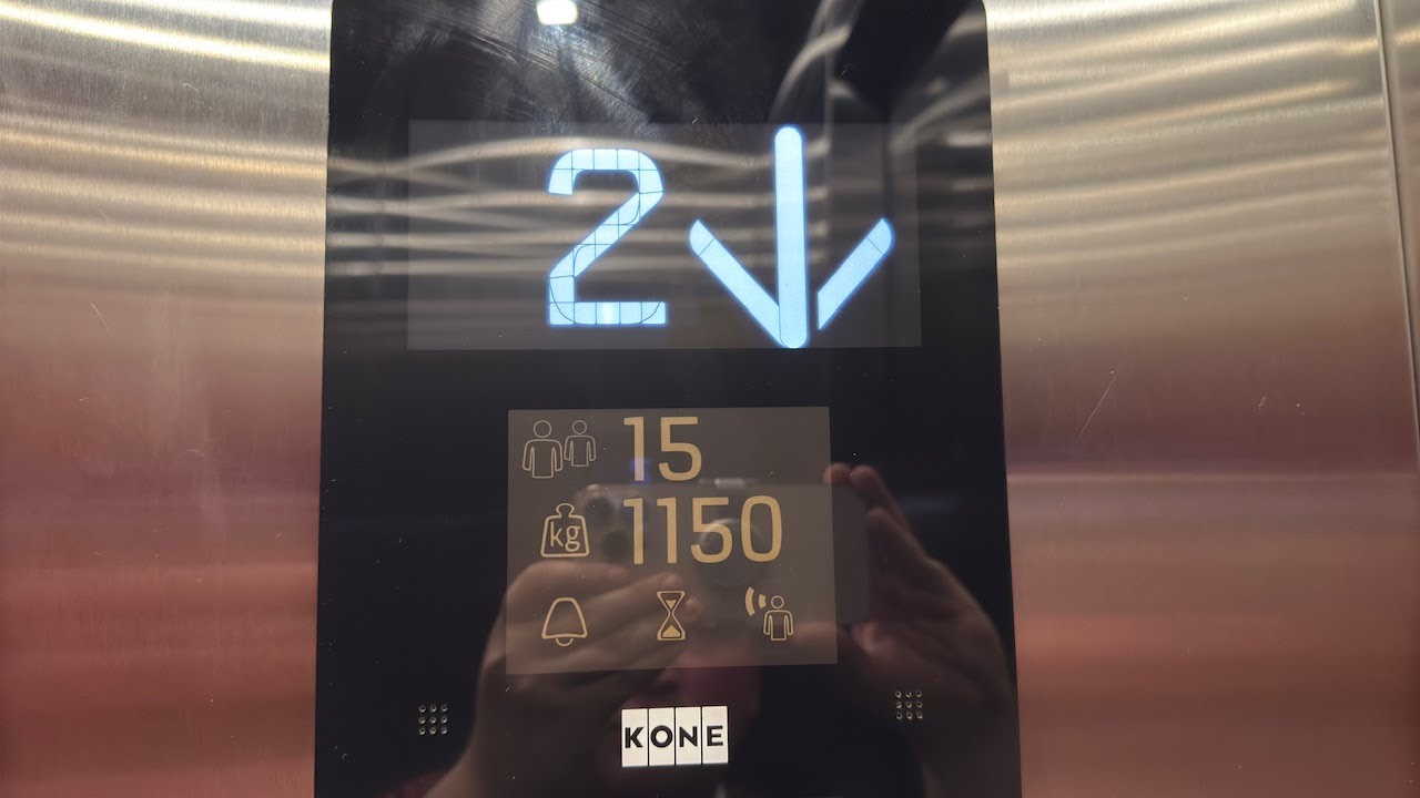 KONE MonoSpace KSS280 Traction Elevator @ Coco Cana Amber Cove, Puerto ...