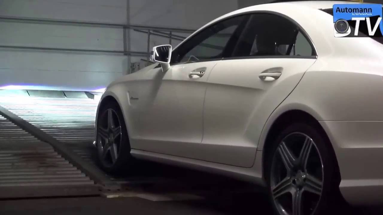 DRIFT Mercedes CLS 63 AMG 558hp DRIFT - YouTube