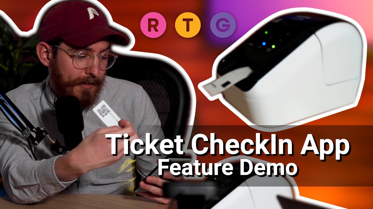 Ticket CheckIn App: Feature Demo - YouTube