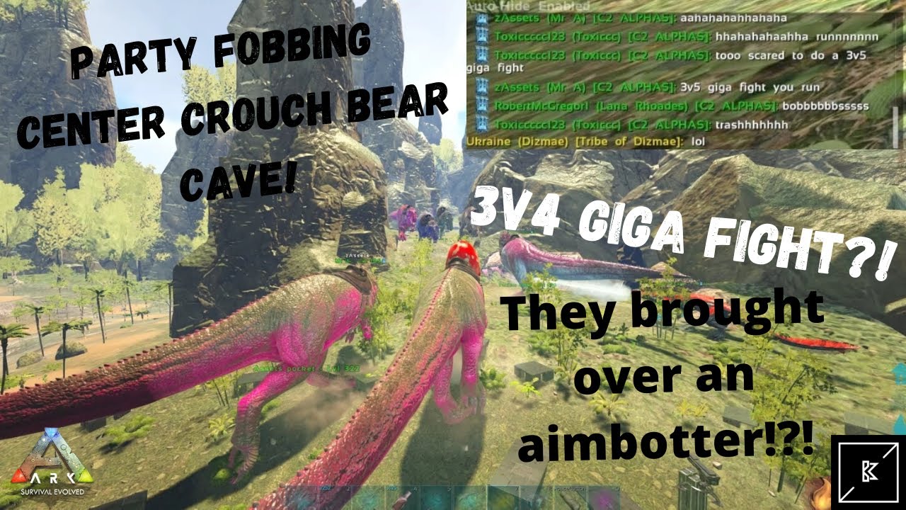Party Fobbing on Center Crouch Bear Cave! They brought over an ...