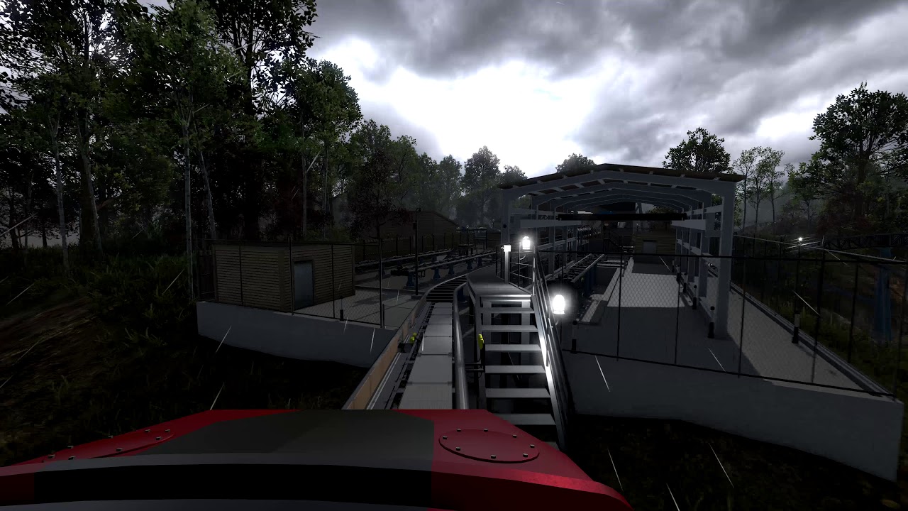 [Nolimits 2] Cyclone 4k 60fps POV (Stormy Sky) - YouTube