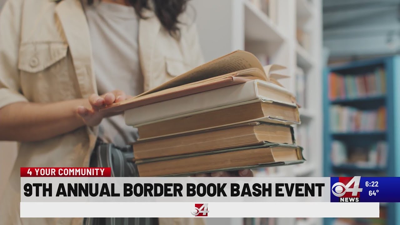 9th Annual Border Book Bash - YouTube
