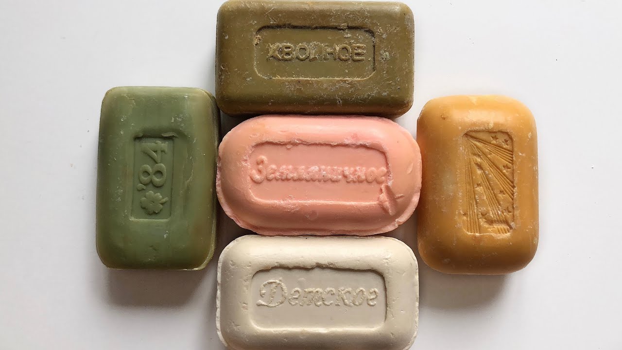 ASMR carving antique soap, very dry old soap/ резка старого сухого мыла ...