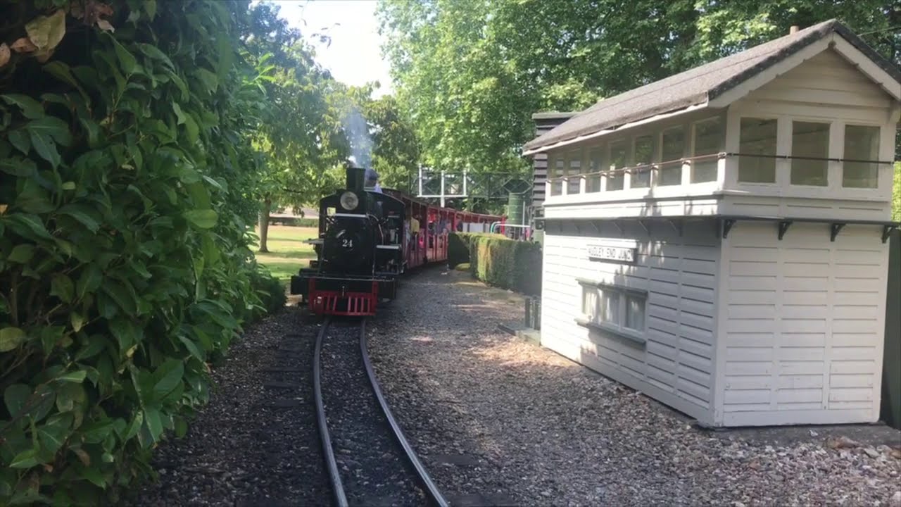 Audley End Miniature Railway - YouTube
