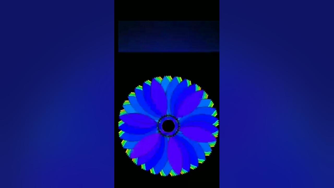 Flower Design Using Coding Subscribe Coding Codingmaster Design Youtube