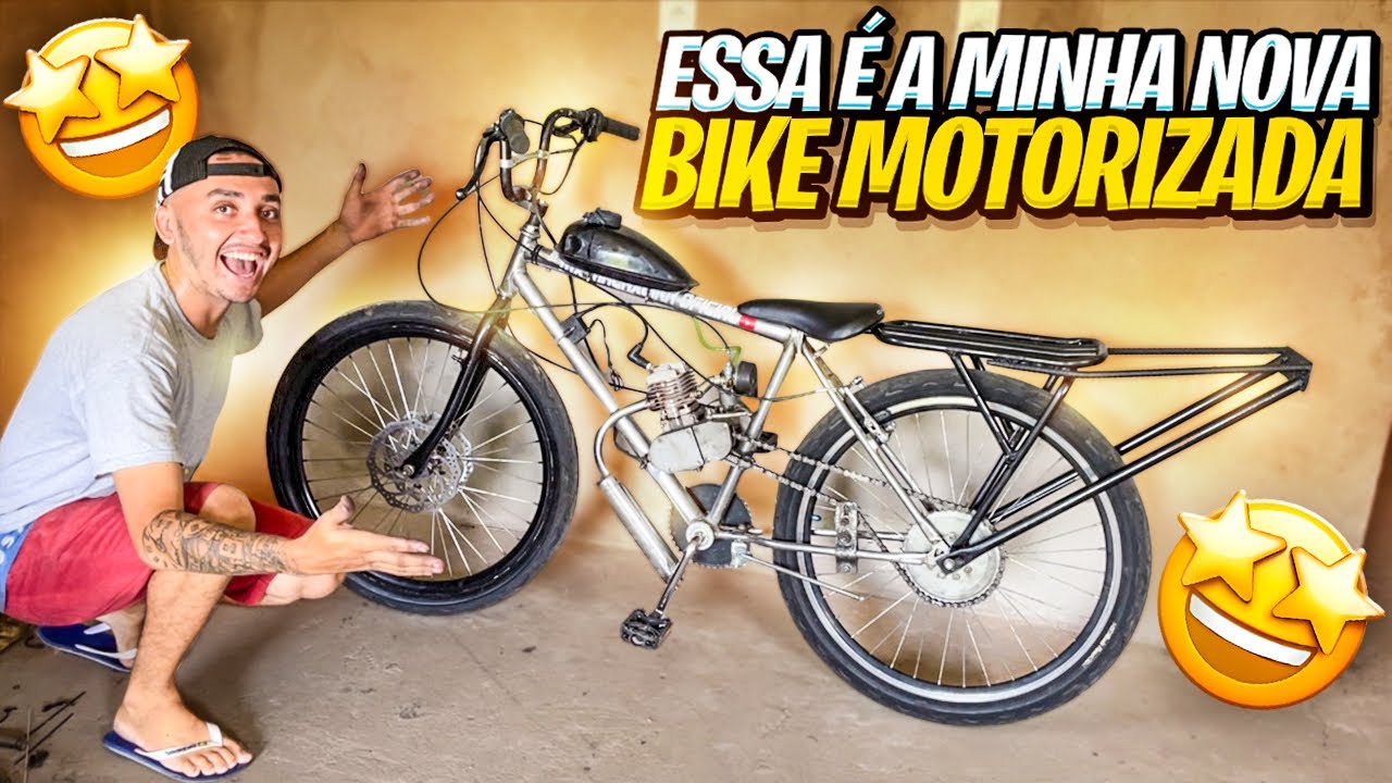 ESSA É A MAIS NOVA BIKE MOTORIZADA DO CANAL - YouTube