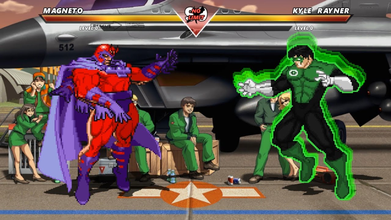 MAGNETO vs GREEN LANTERN -The most epic fight ever made ! - YouTube