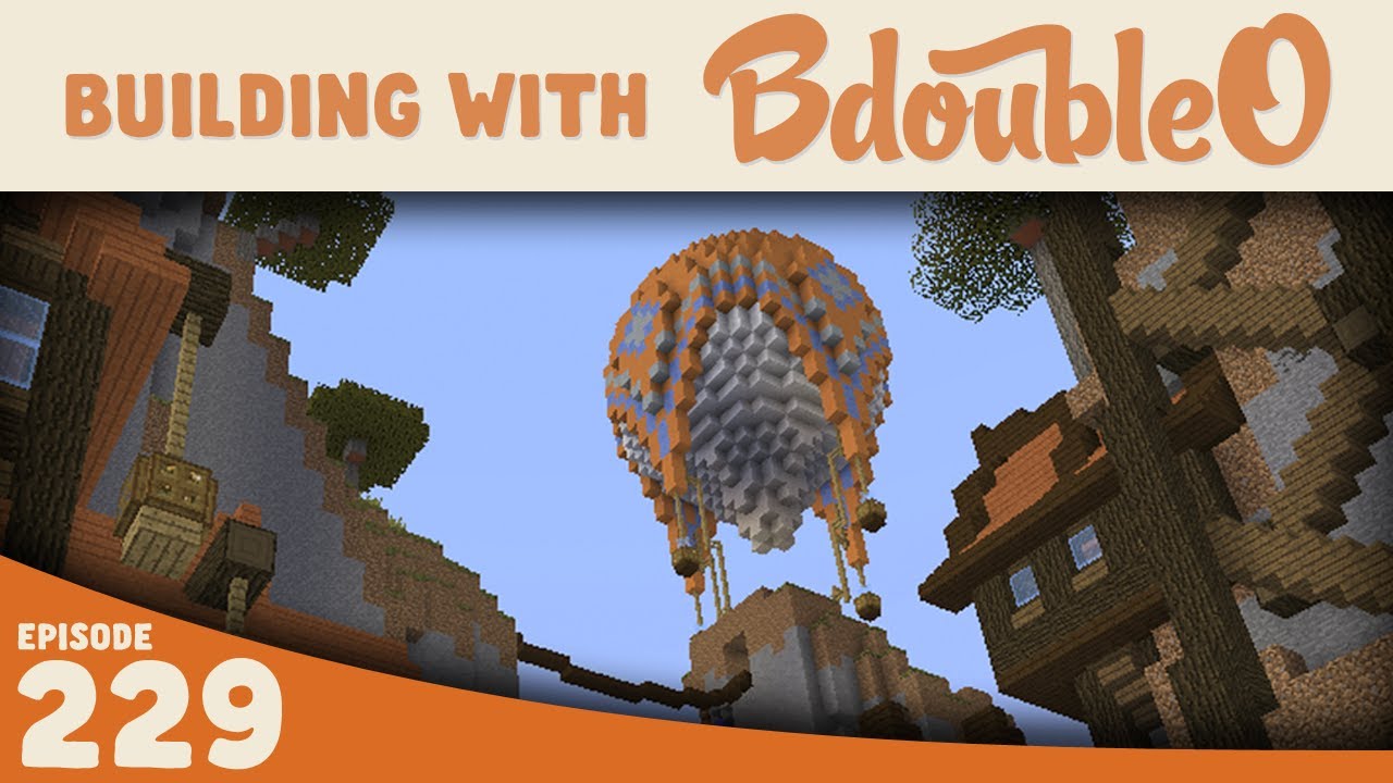 Minecraft :: Balloon Blanket :: Building with BdoubleO :: Episode 229 ...