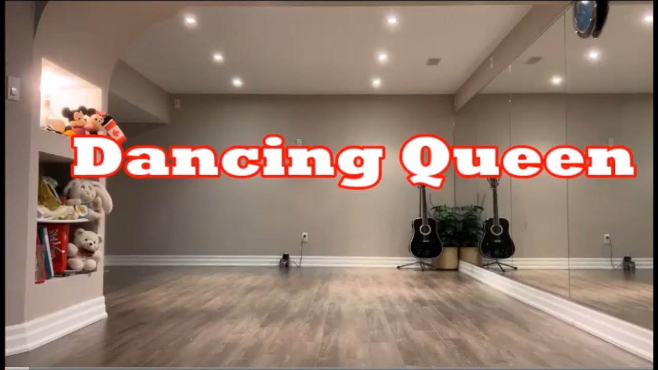 Dancing Queen line dance (Dance & Teach) - YouTube