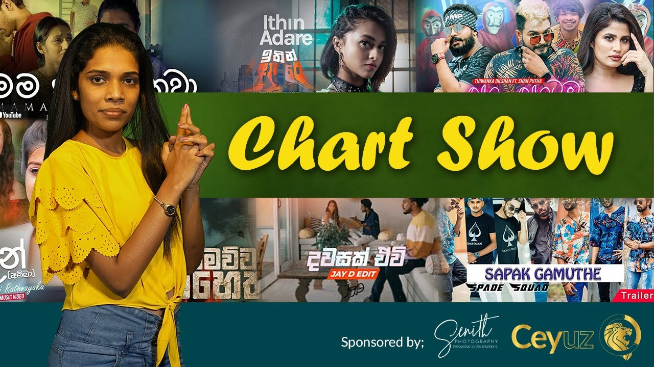 ලංකාවේ මේ දවස්වල Hits | Chart Show - with Heshani | EP 01 | Sept-Oct ...