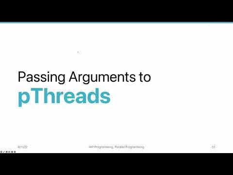 AMD HIP Tutorial, 2-3, Passing Argument to pThreads - YouTube