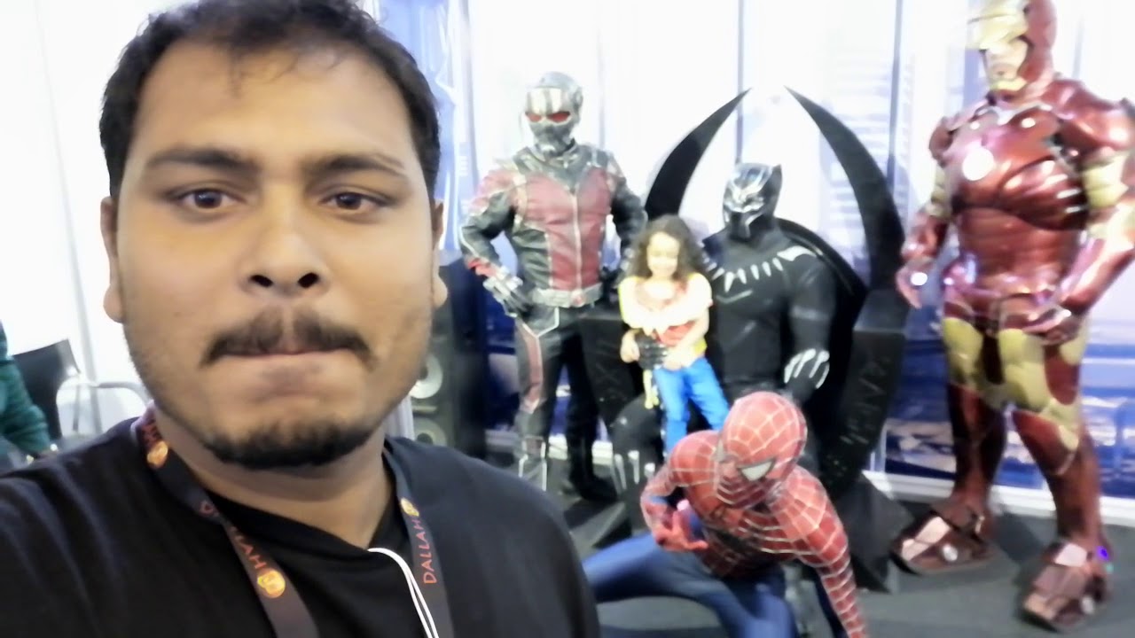 Comicon Bahrain with superstars of Hollywood - YouTube