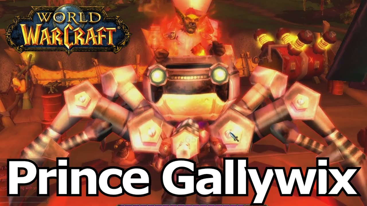 Lets Play World Of Warcraft 14 - Gallywix Boss Battle - YouTube