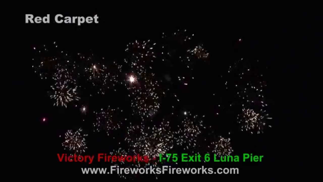 Red Carpet fireworks - YouTube