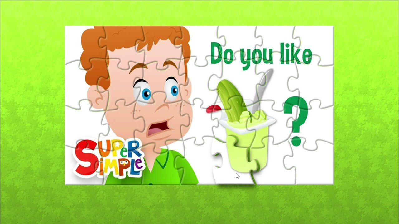 Do You Like Pickle Pudding Super Simple Songs puzzle Mega Parody - YouTube