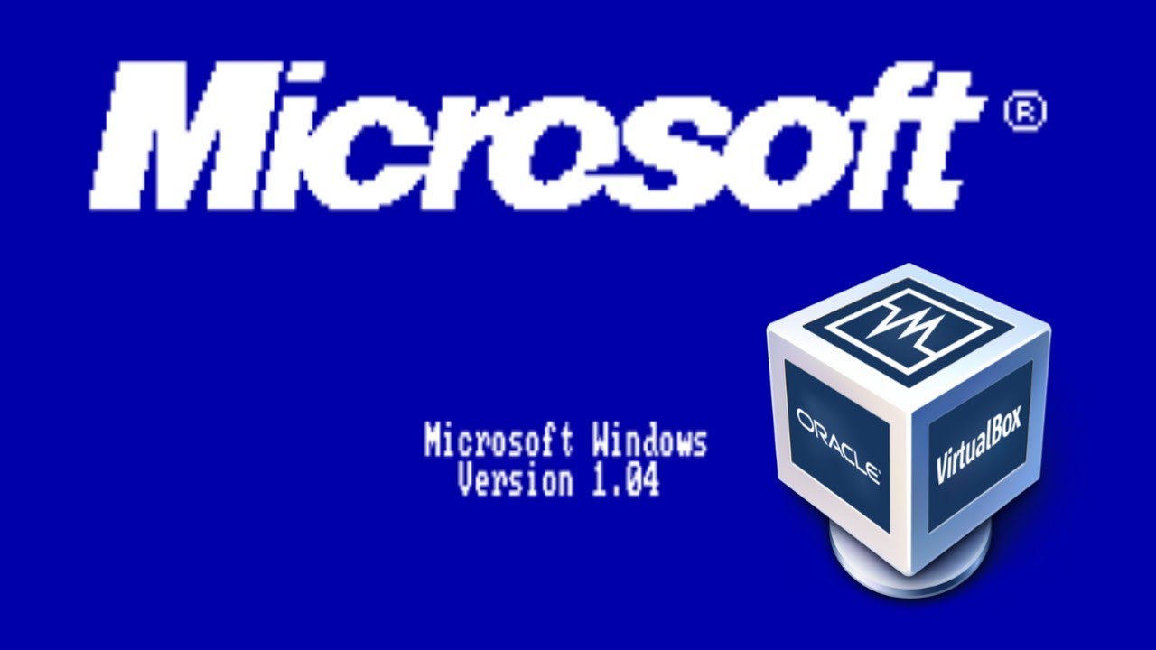 How To Install Windows 1.04 In VirtualBox - YouTube