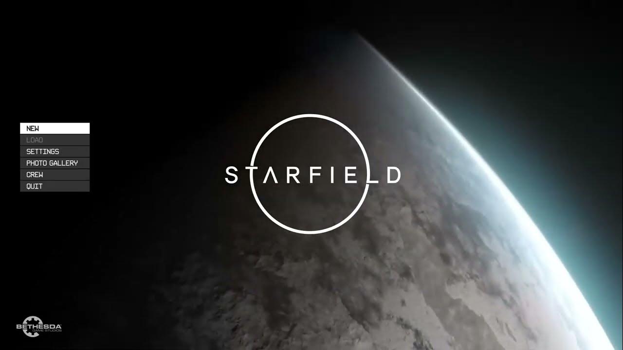 EXTENDED Animation - Starfield Main Menu by CommanderCharli - YouTube