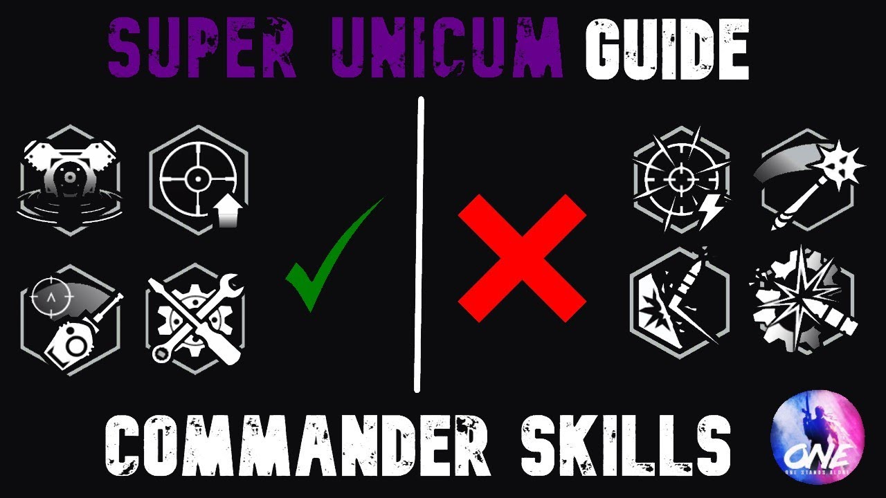 SUPER UNICUM GUIDE | COMMANDER SKILLS (ALL TANK CLASSES) | WOT CONSOLE ...