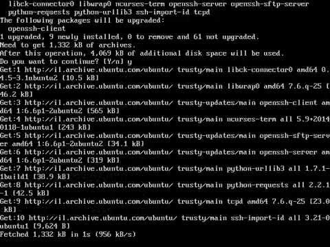 Ubuntu - install openssh server and openssh client - YouTube